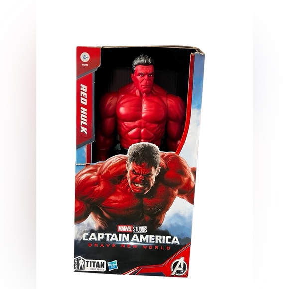 Marvel | Toys | New Marvel Red Hulk Figure 15 Inches Tall Ripped Box ...